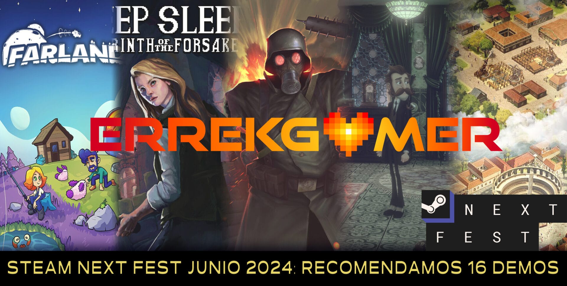 HEMOS PROBADO STEAM NEXT FEST DE junio 2024 y estas son las 16 demos que no te puedes perder ...