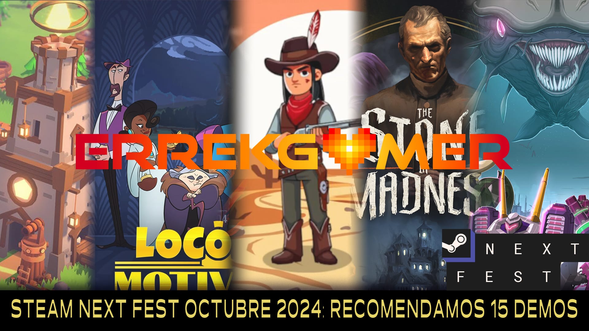 STEAM NEXT FEST DE octubre 2024: más de 10 demos que no debes perderte - ErreKGamer