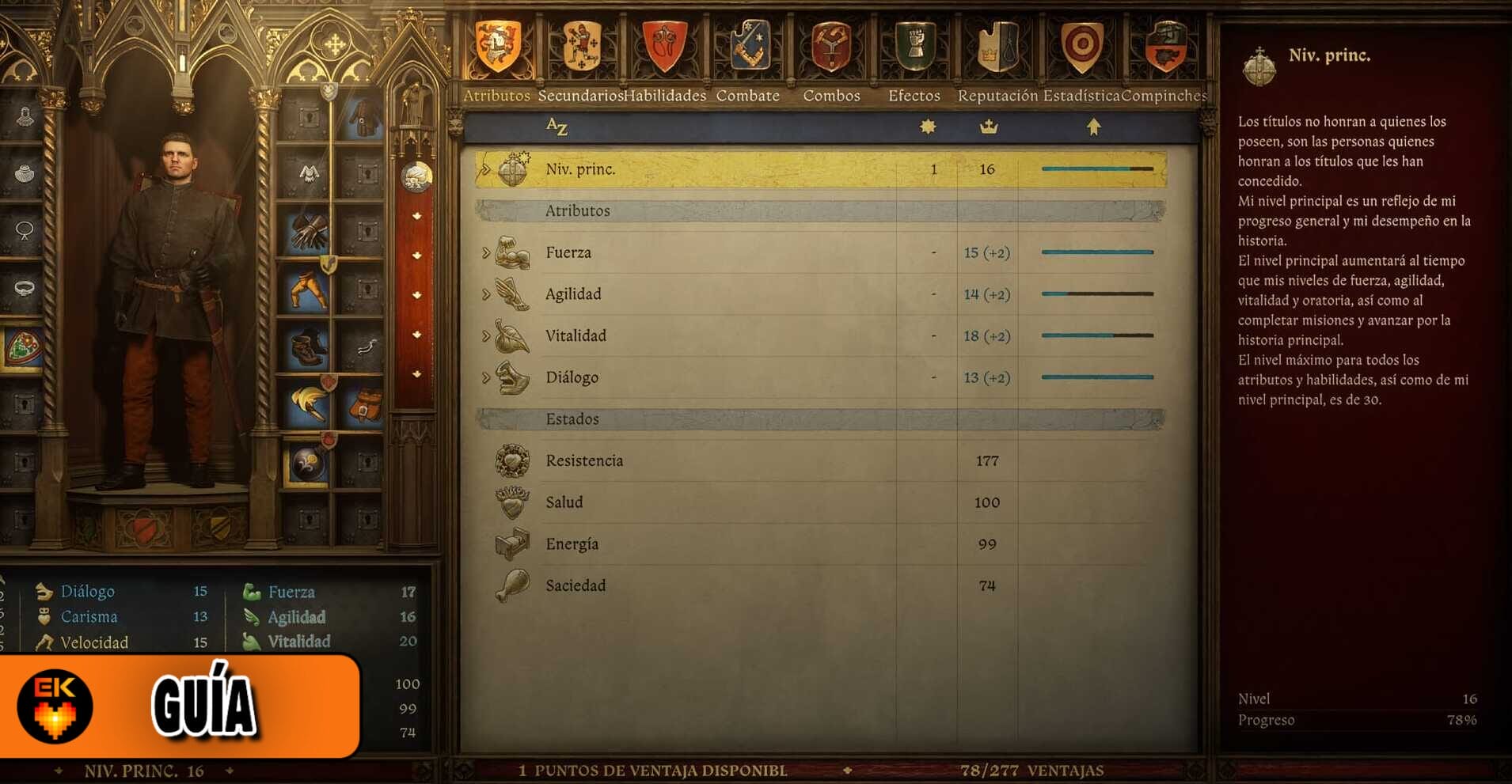 Kingdom Come Deliverance 2: cómo mejorar los atributos de Henry - ErreKGamer