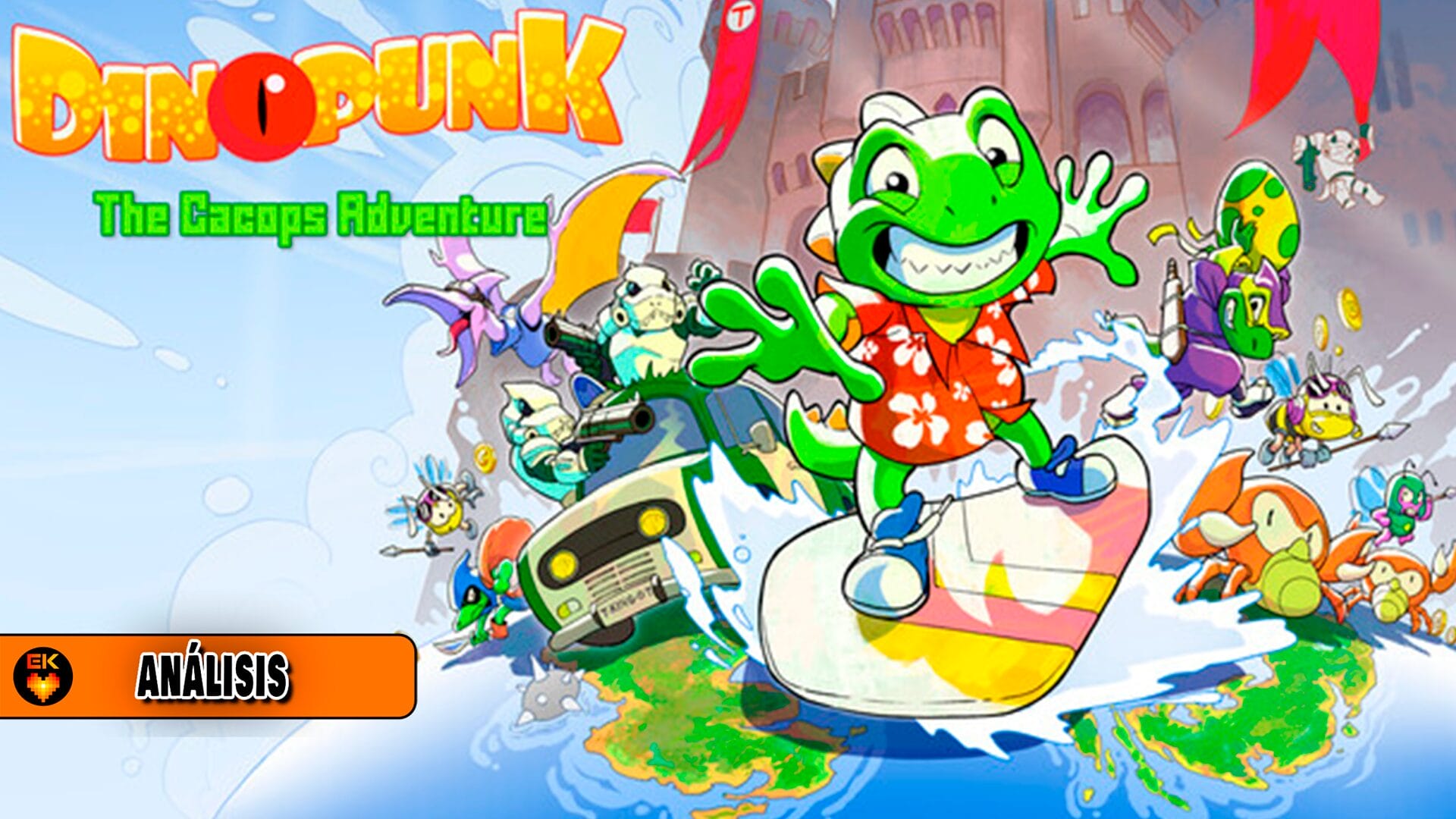 Análisis: Dinopunk: The Cacops Adventures - ErreKGamer