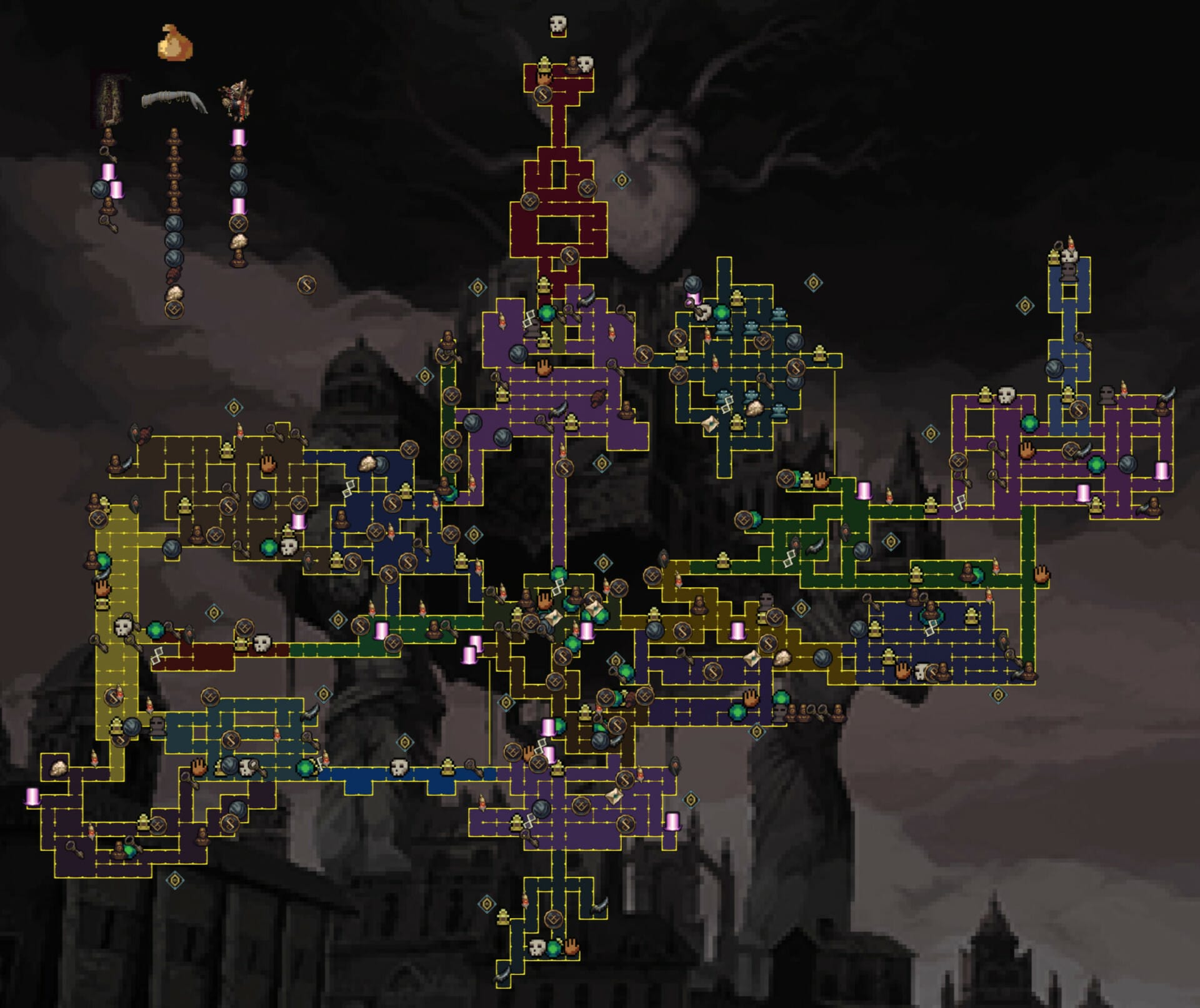 Blasphemous 2 - Mapa interactivo. Ubicación de todos los coleccionables ...